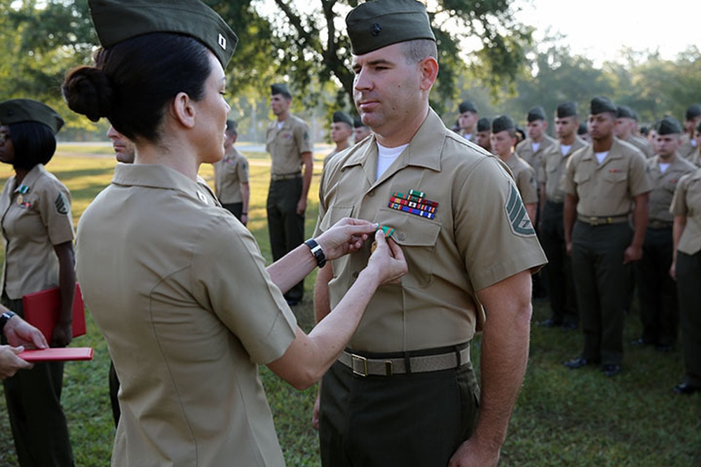 DVIDS - Images - Marines to be awarded ... center! [Image 4 of 5]