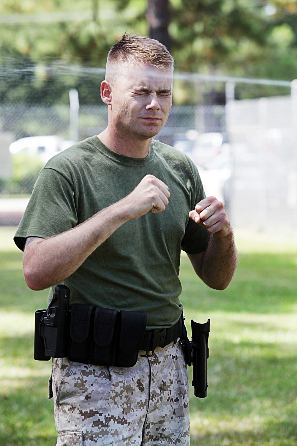 DVIDS - Images - PMO OC Spray Training [Image 5 of 10]