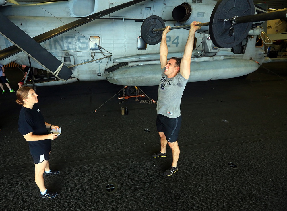 DVIDS - Images - Marines and sailors take on Crossfit's 'Fight Gone Bad ...
