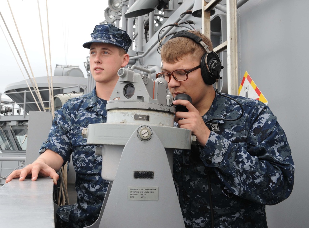 DVIDS - Images - USS Theodore Roosevelt sailors stand watch