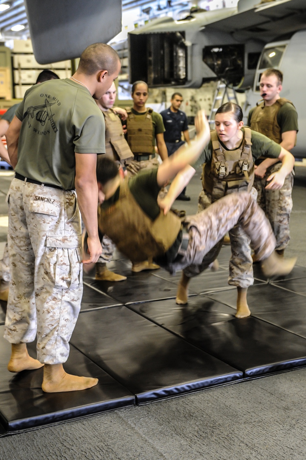 DVIDS - Images - MCMAP at sea [Image 4 of 7]