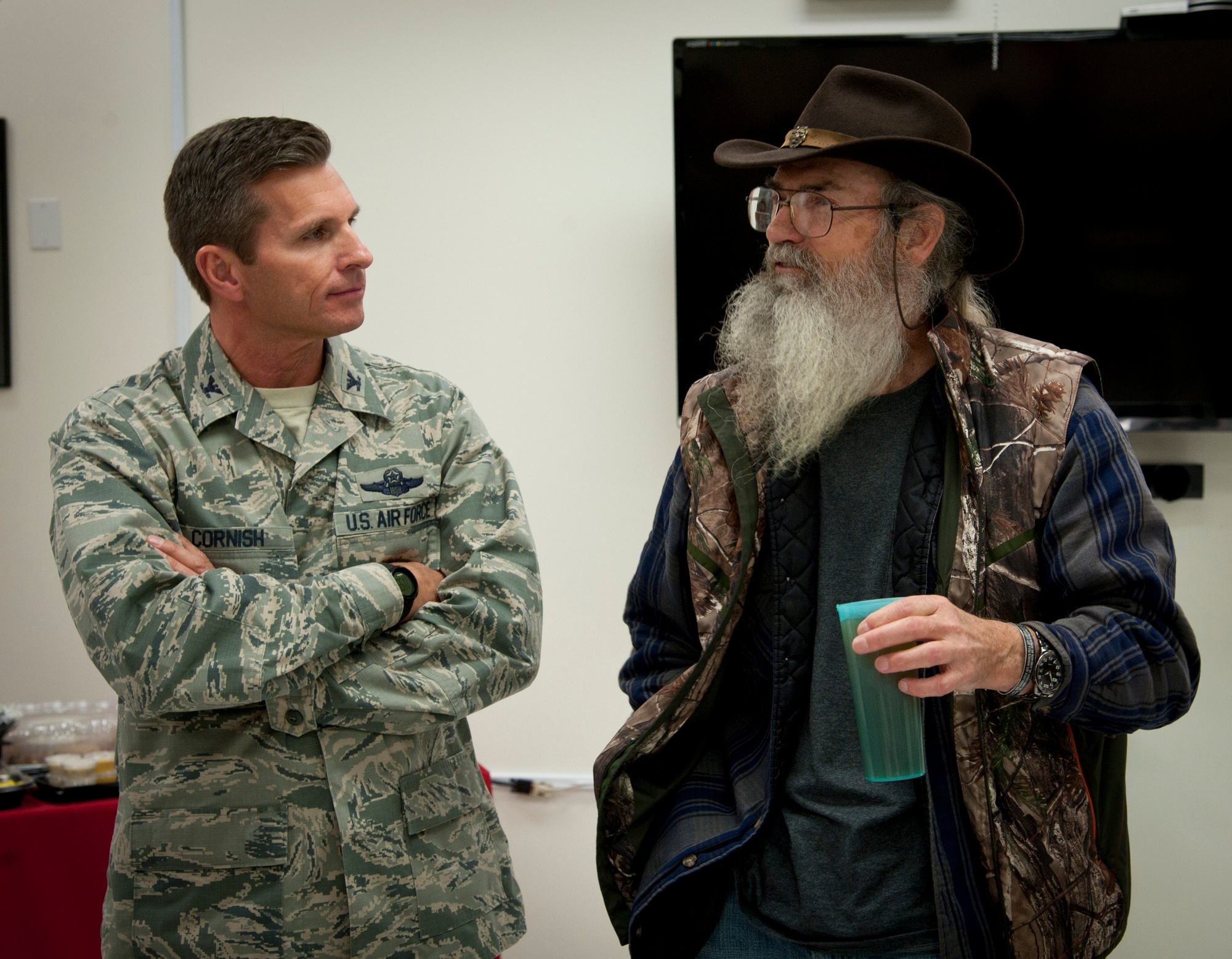 Si Robertson Army Uniform
