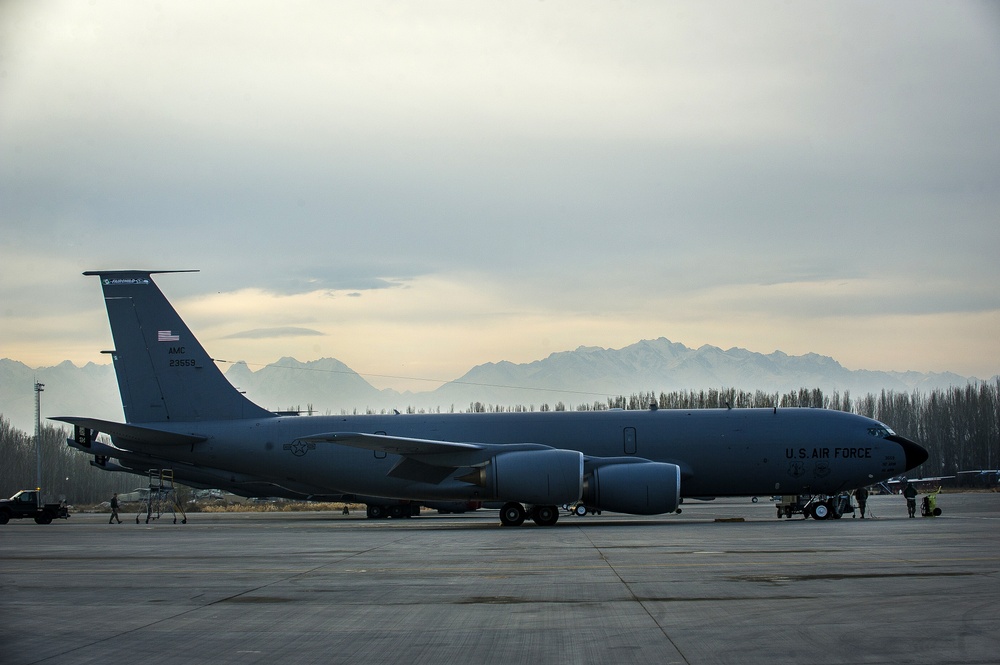 DVIDS - Images - KC-135 at Transit Center at Manas