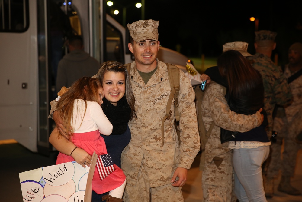 DVIDS - Images - Marines return from five-month deployment [Image 1 of 2]