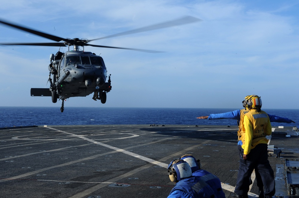 DVIDS - Images - 33rd RS lands on naval ship during training operations ...