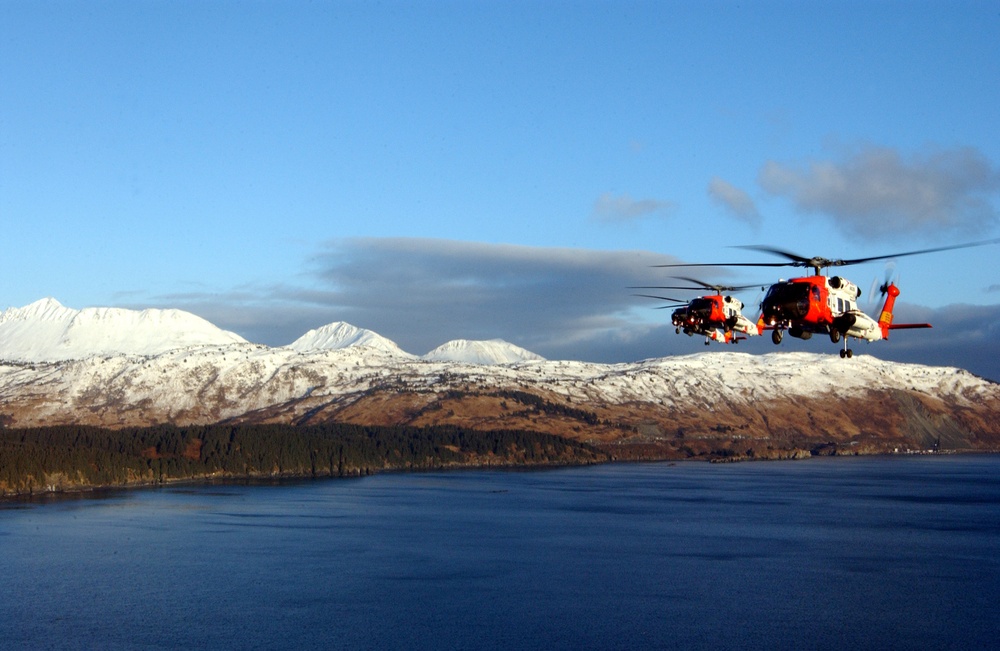 DVIDS - Images - Coast Guard MH-60 Jayhawk helicopters