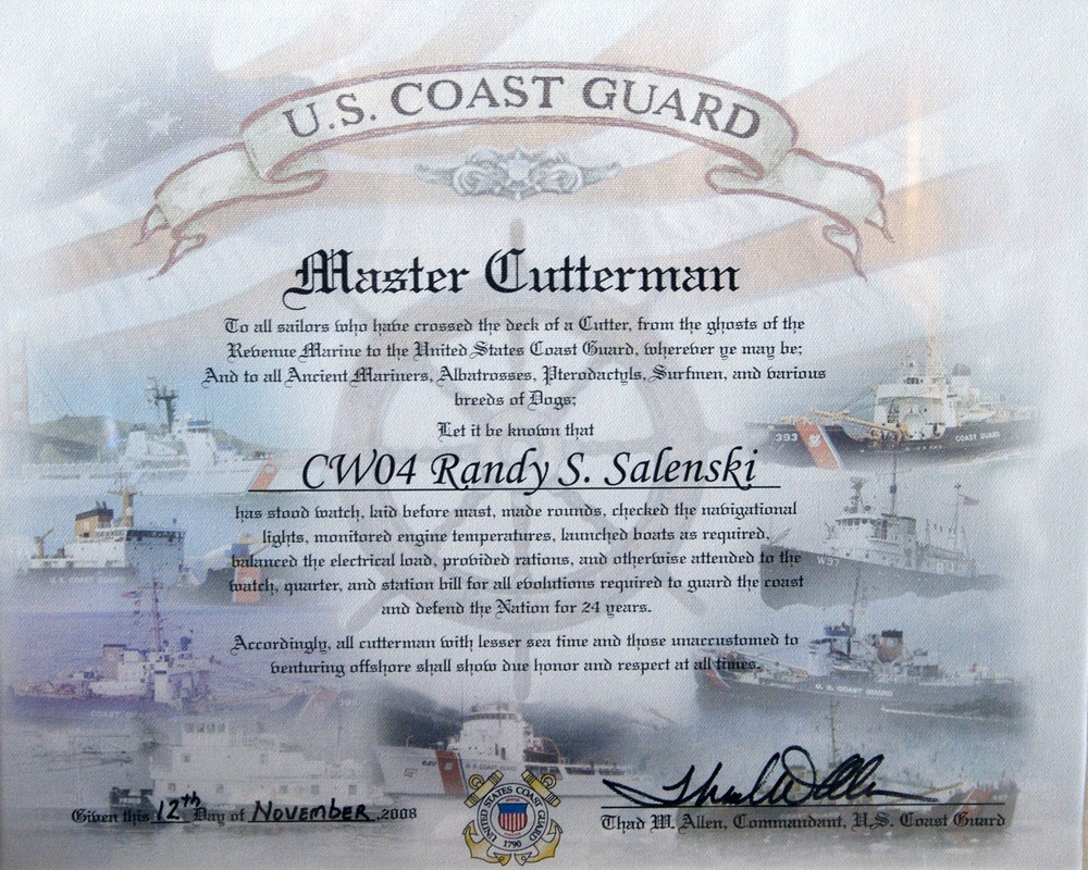 DVIDS - Images - Master Cutterman's certificate