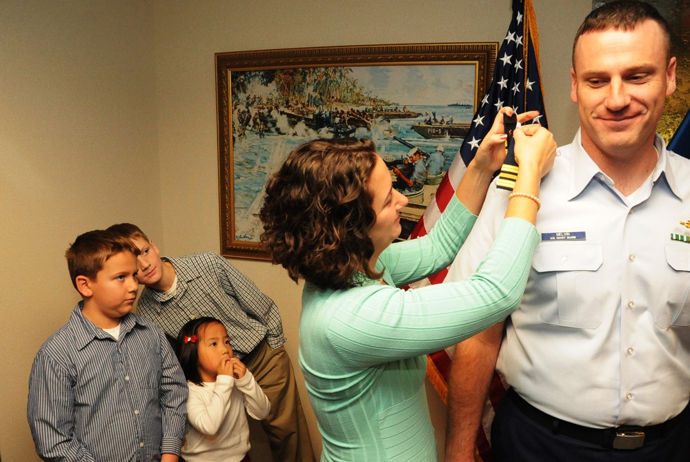 DVIDS - Images - Lt. Cmdr. Brian Melvin frocking ceremony