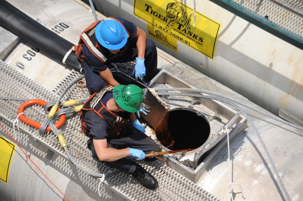 DVIDS - Images - CGC Juniper Shipboard Oil-Recovery System