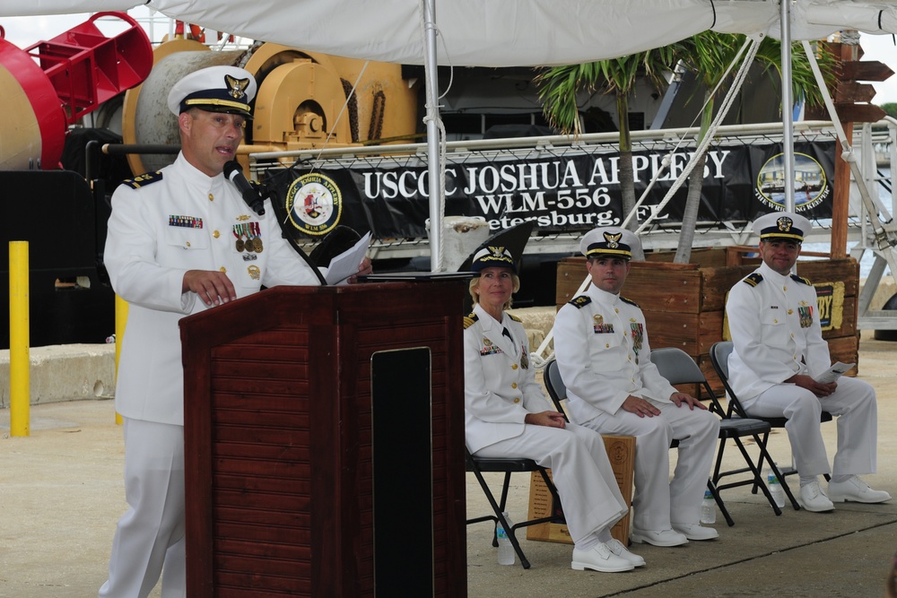 DVIDS - Images - Coast Guard Cutter Joshua Appleby change of command