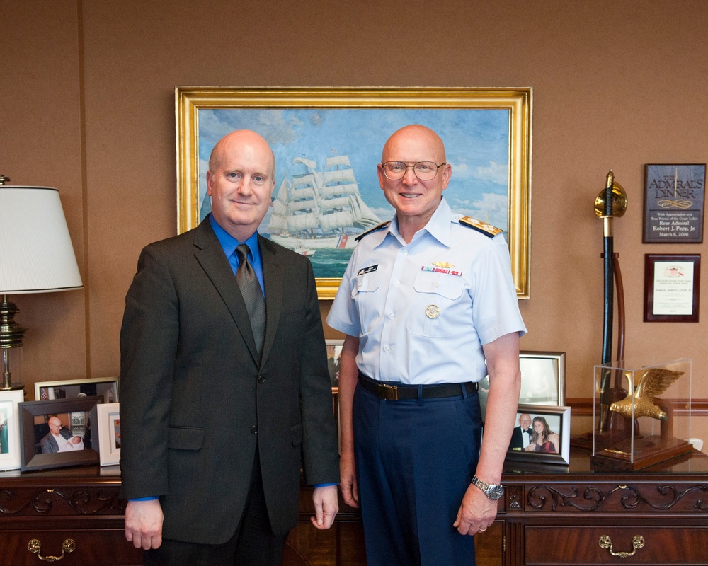 DVIDS - Images - Meeting with Ronald O'Rourke at Coast Guard Headquarters
