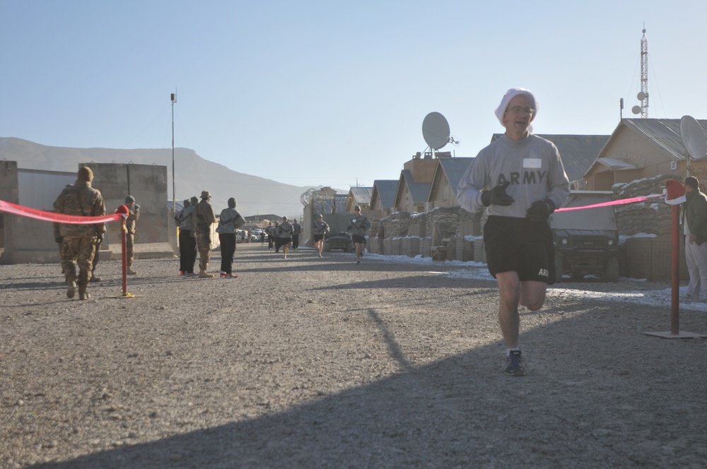 DVIDS Images Christmas 5k Run On Forward Operating Base Lightning