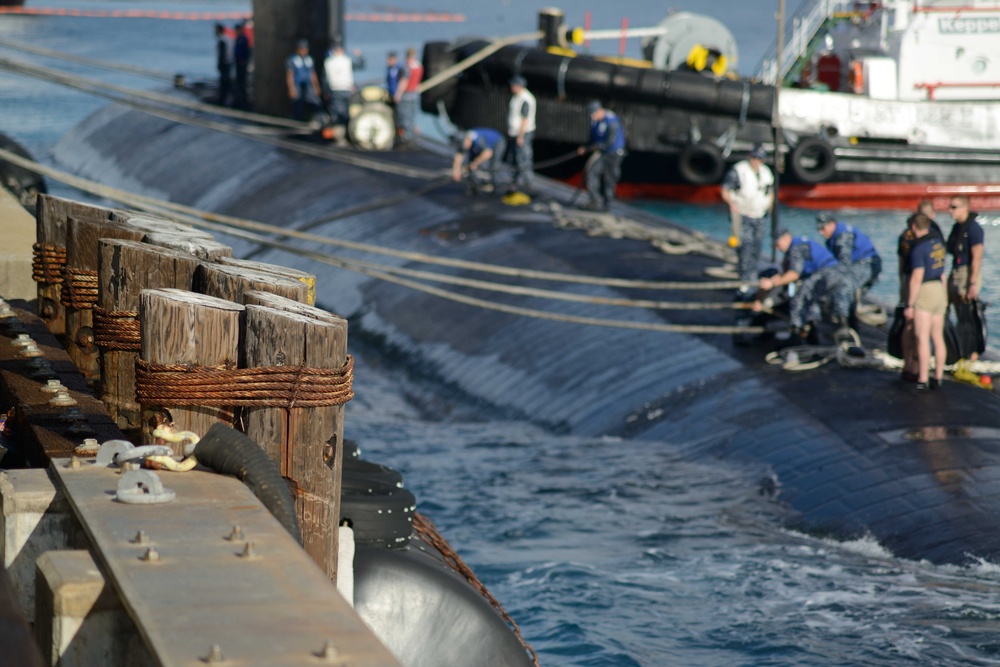 DVIDS - Images - USS Scranton arrives at Naval Support Facility Diego ...