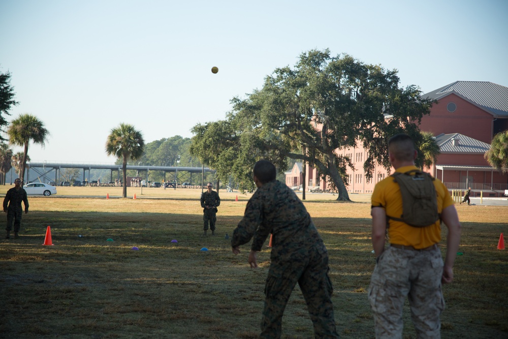 DVIDS - Images - Marine recruits train for physical challenges of ...