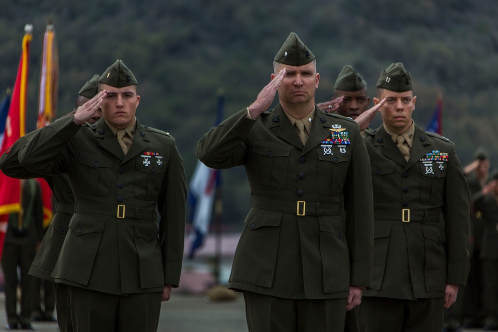 DVIDS - Images - 1st Marine Regiment Battle Colors re-dedication ...
