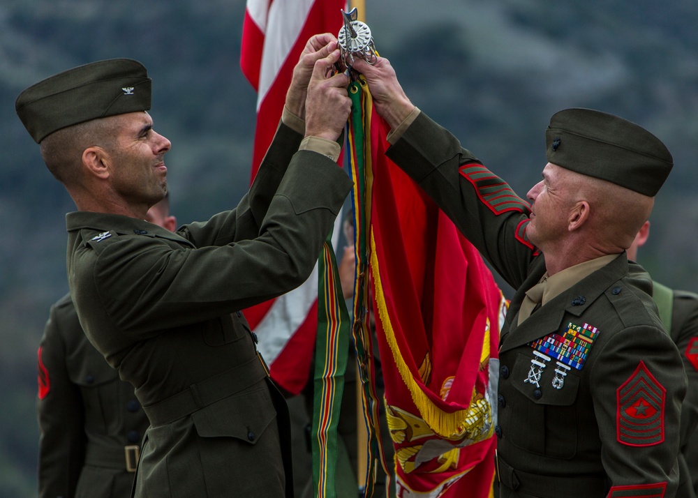 DVIDS - Images - 1st Marine Regiment Battle Colors re-dedication ...