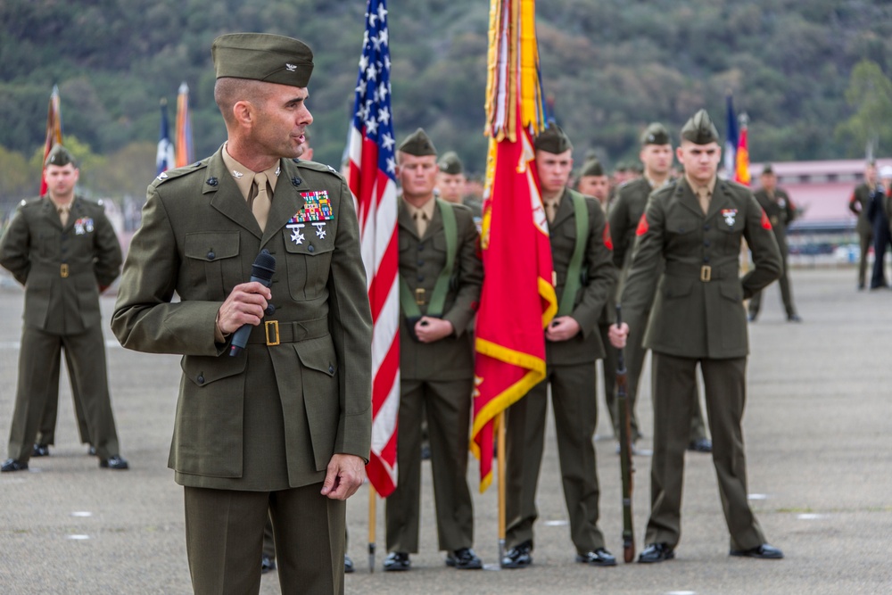 DVIDS - Images - 1st Marine Regiment Battle Colors re-dedication ...
