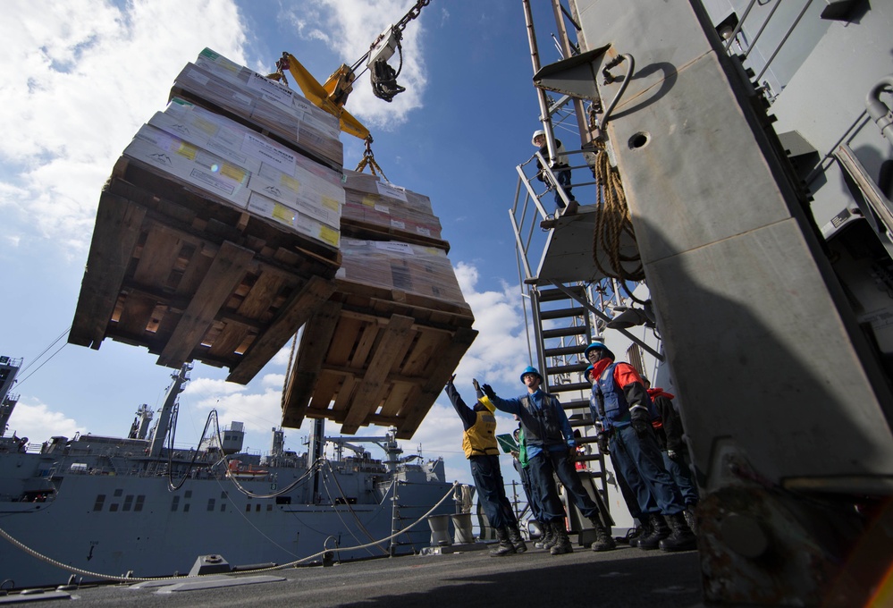 DVIDS - Images - USS Mason replenishment