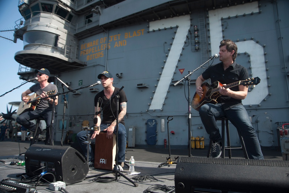 DVIDS - Images - Navy Entertainment tour aboard USS Harry S. Truman