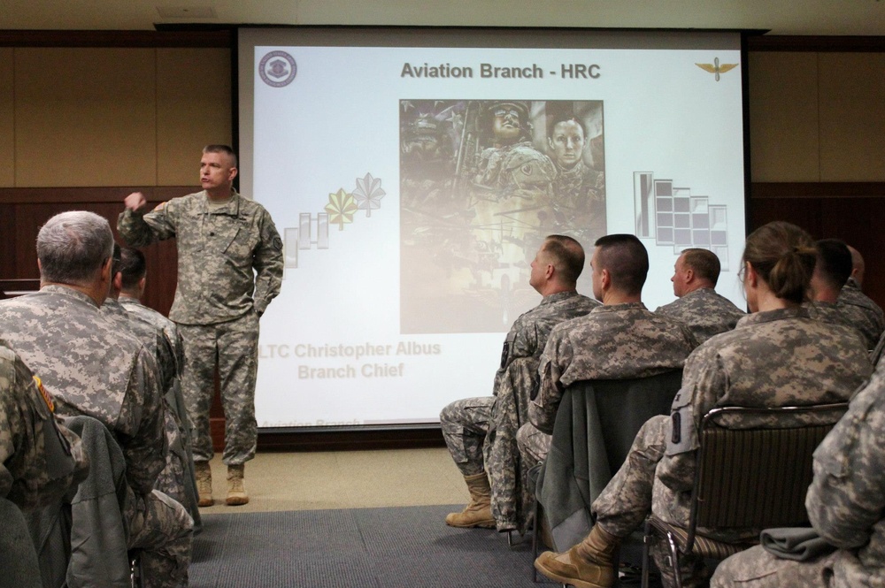 DVIDS - News - Aviation branch provides career guidance to soldiers