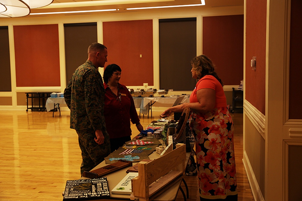 DVIDS - News - 2nd MLG Marines, sailors, spouses meet at Marston Pavilion