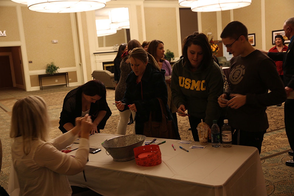 DVIDS - News - 2nd MLG Marines, sailors, spouses meet at Marston Pavilion