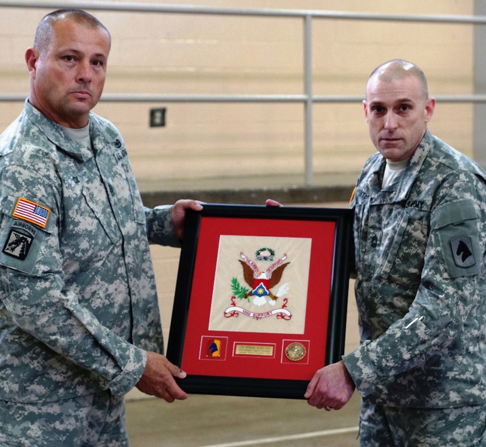 DVIDS - News - 103rd Brigade Support Battalion Headquarters gets new ...