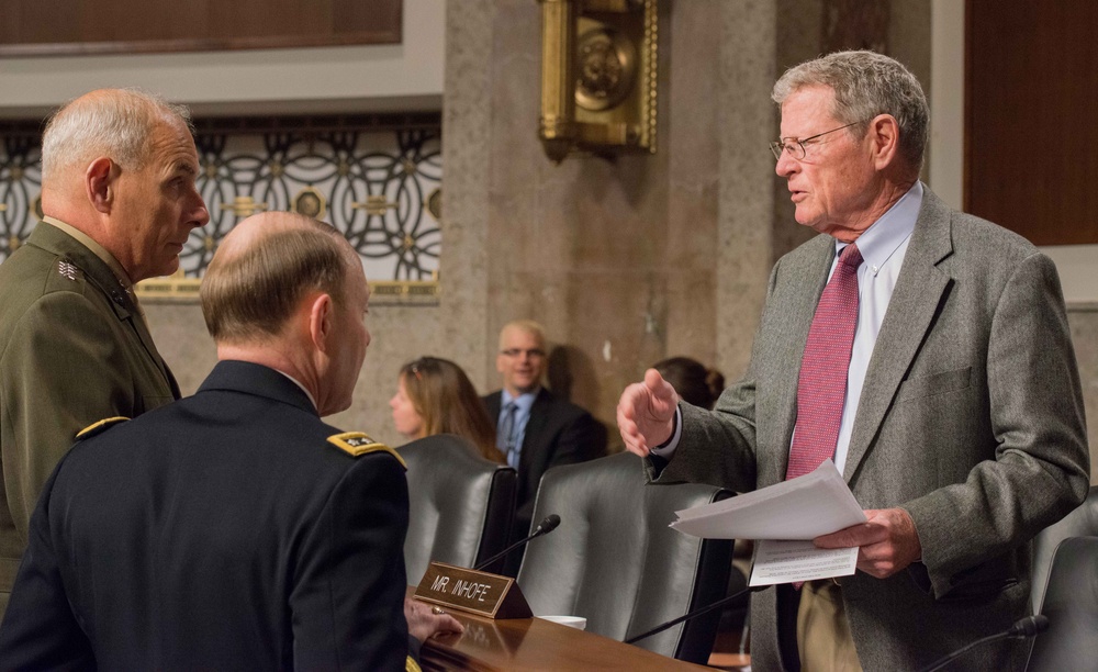 DVIDS - Images - Gen. Kelly, Gen. Jacoby testify before the Senate ...