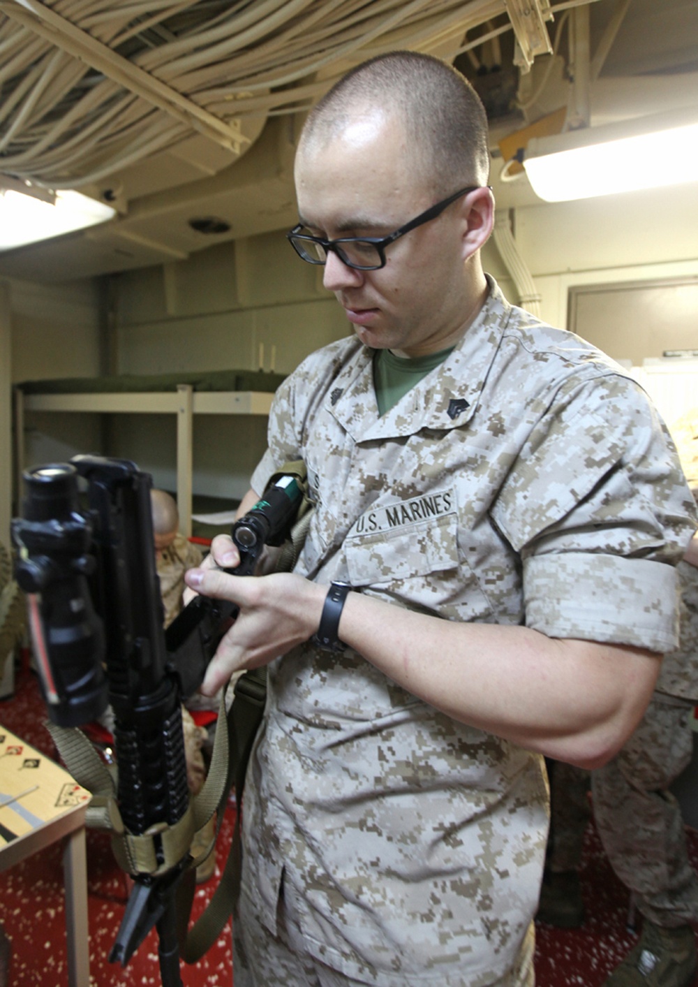DVIDS - Images - CLB-22 prepares for an upcoming exercise [Image 1 of 3]