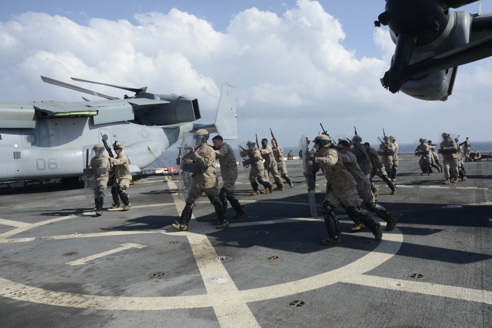 DVIDS - Images - Marines train on riot-control formations, movements ...