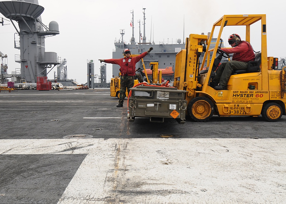 DVIDS - Images - USS George Washington weapons transfer