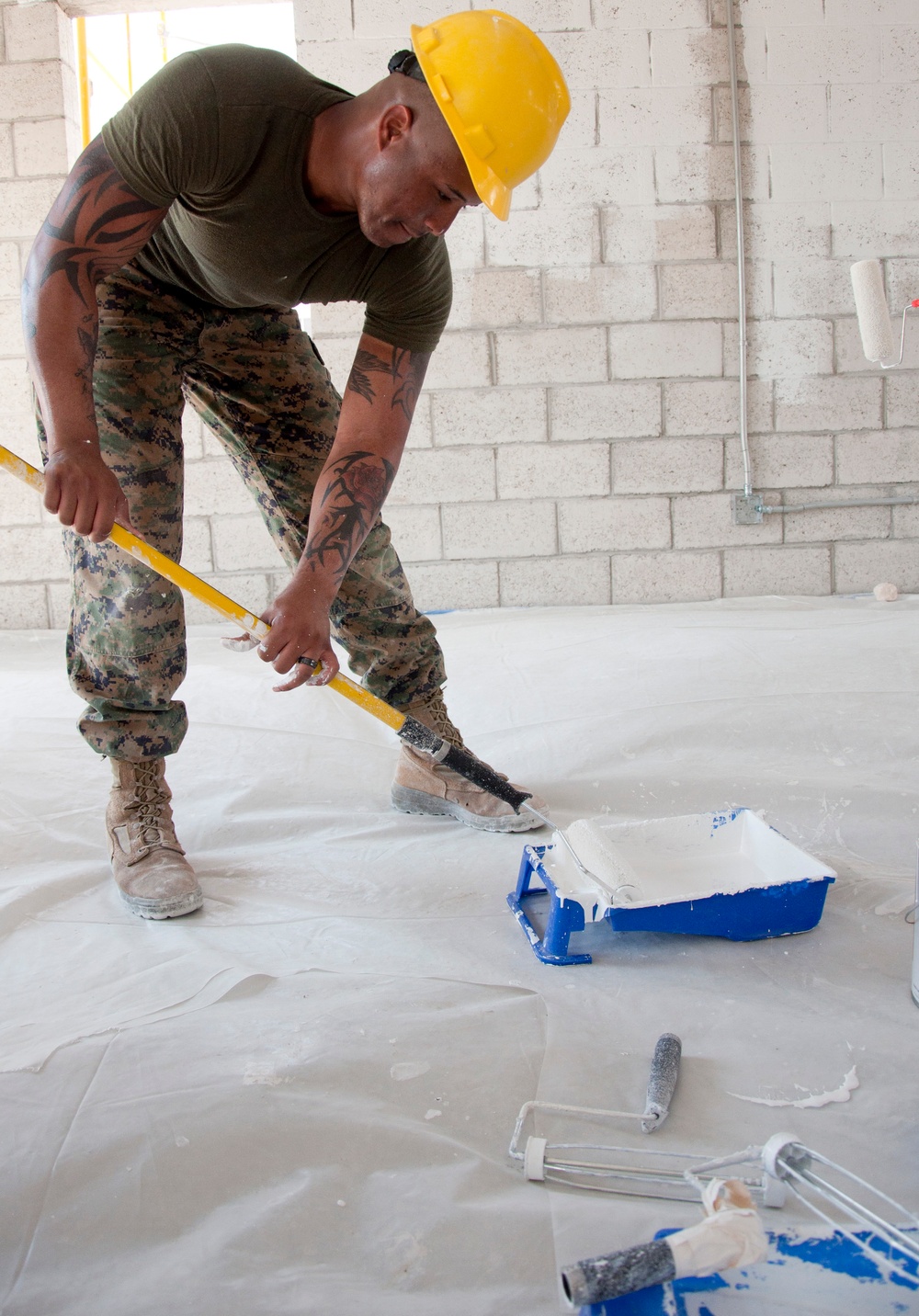 DVIDS - Images - Multi-service engineer team continues construction ...