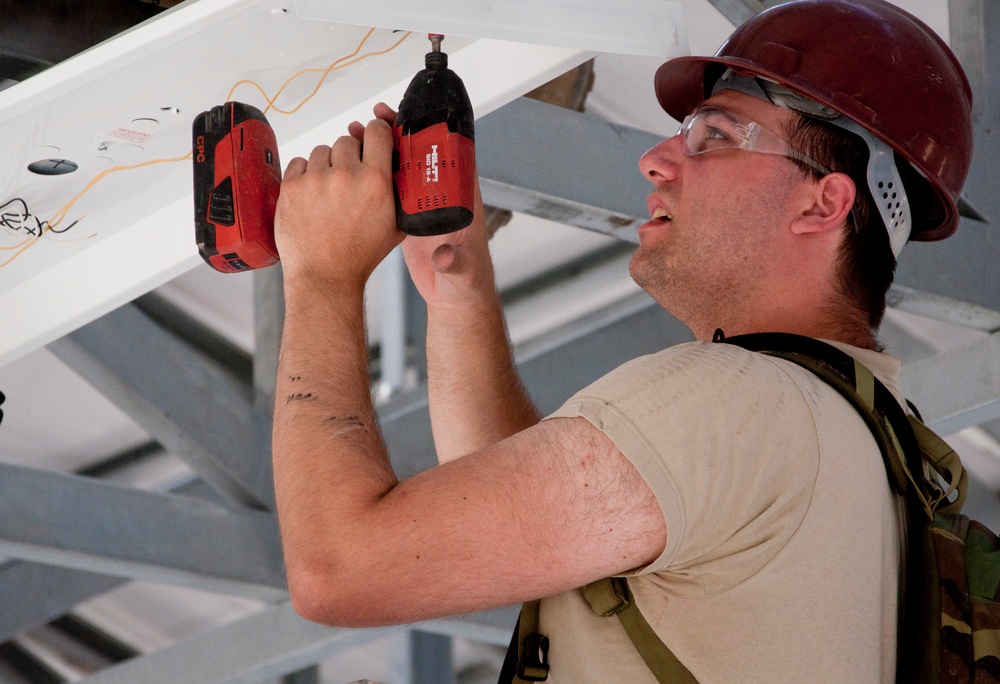 DVIDS - Images - Multi-service engineer team continues construction ...