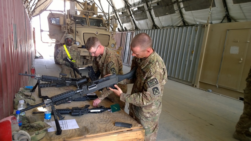 DVIDS - Images - Weapons check [Image 2 of 2]