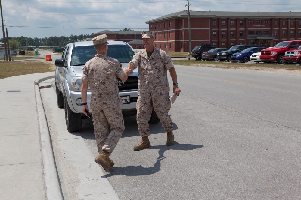 DVIDS - Images - Brig. Gen. George W. Smith Visit [Image 1 of 3]