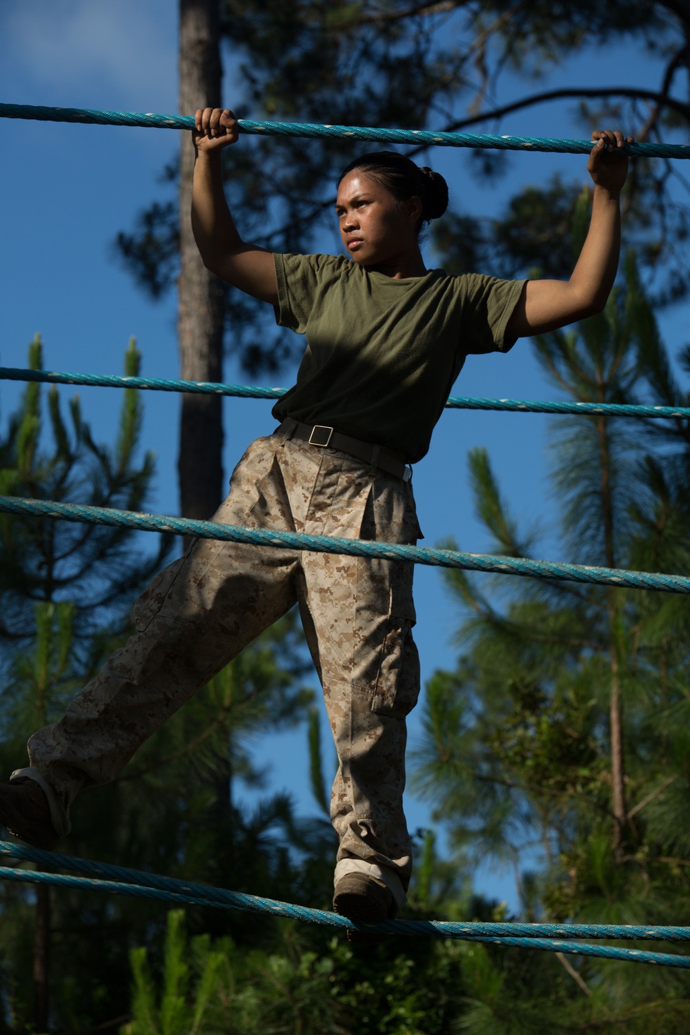 DVIDS - Images - Marine recruits face Confidence Course challenges on ...