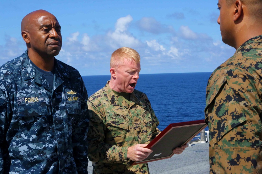 DVIDS - Images - Marine with SPMAGTF-South promoted to Gunnery Sgt ...