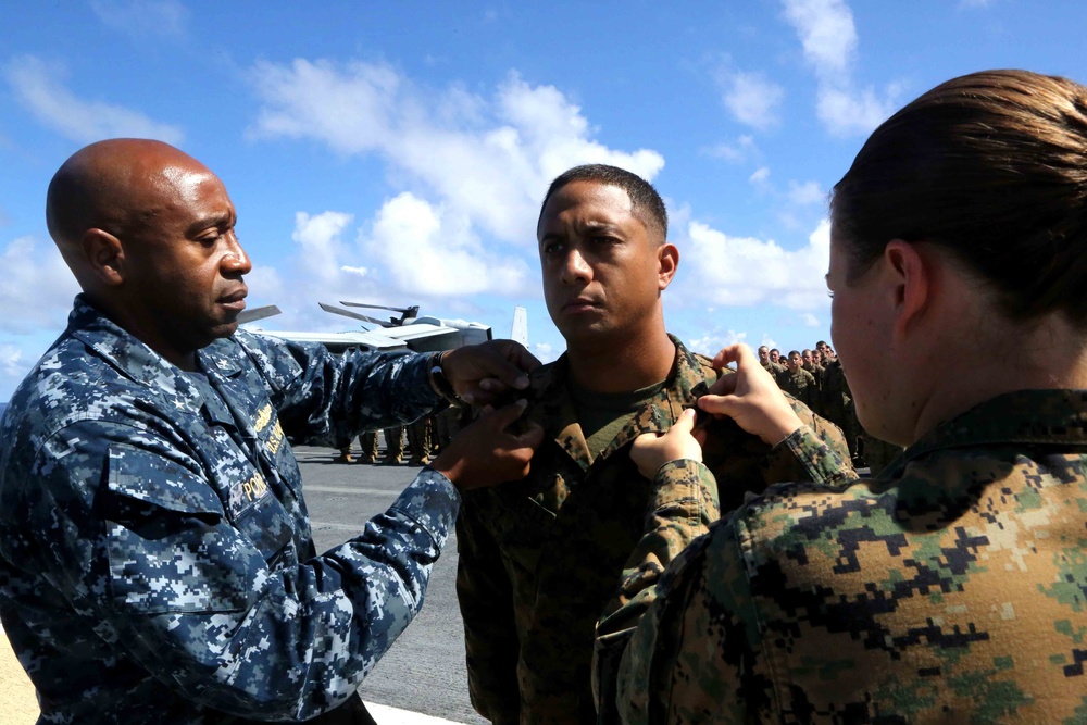 DVIDS - Images - Marine with SPMAGTF-South promoted to Gunnery Sgt ...