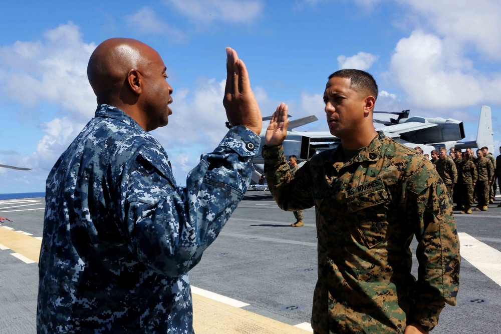 DVIDS - Images - Marine with SPMAGTF-South promoted to Gunnery Sgt ...