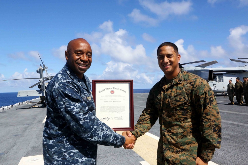 DVIDS - Images - Marine with SPMAGTF-South promoted to Gunnery Sgt ...