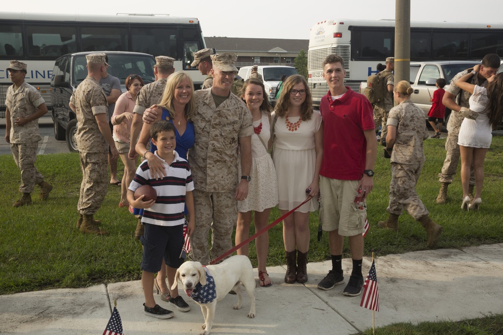 DVIDS - Images - Living the dream: Marines, families reunite after ...