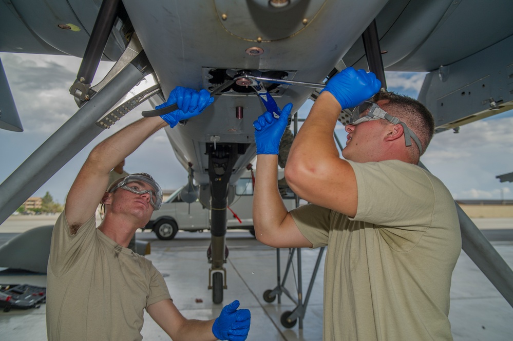 DVIDS - News - 49th AMXS keeps the future of the Air Force in the skies