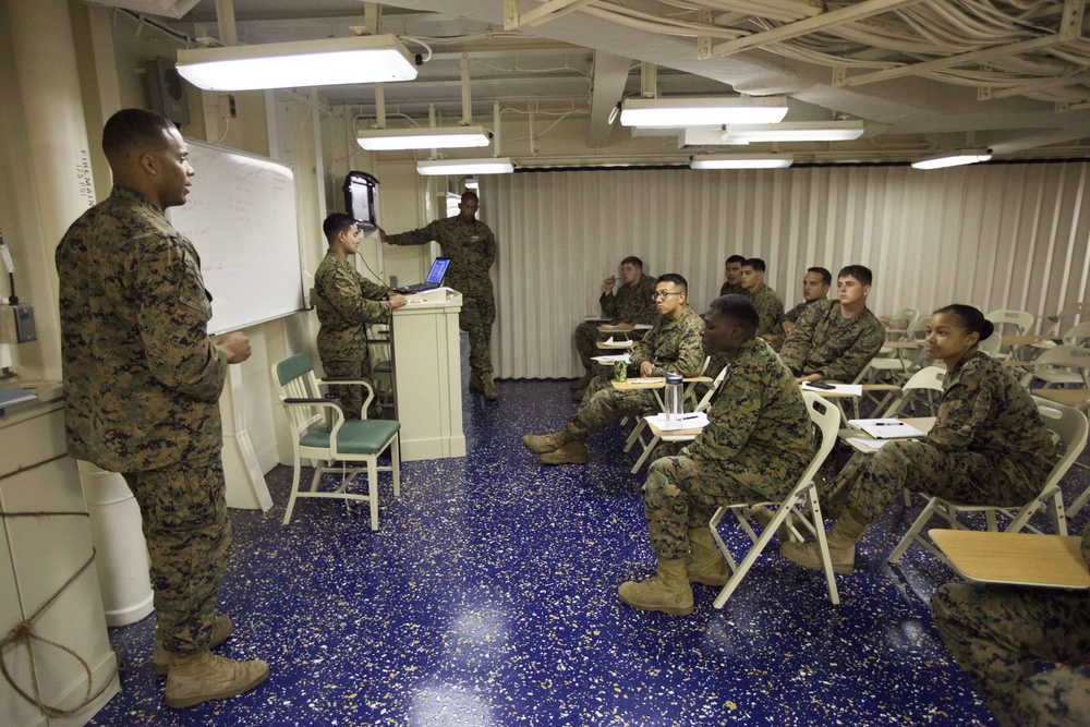 DVIDS - News - Corpsmen teach CLS aboard USS America