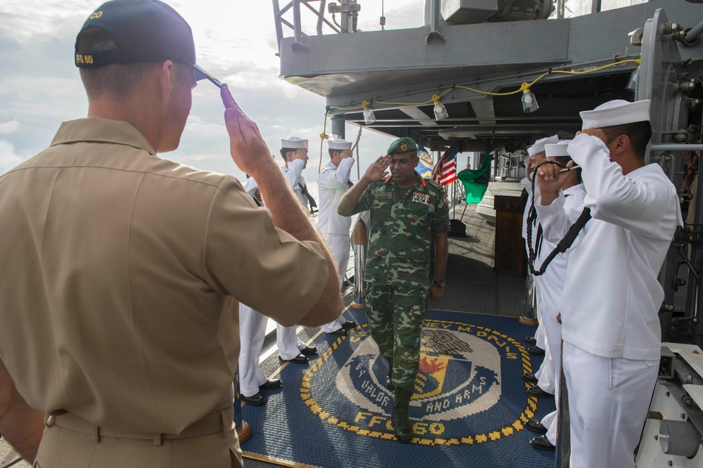 DVIDS - Images - Maldivian National Defense Force officials visit USS ...