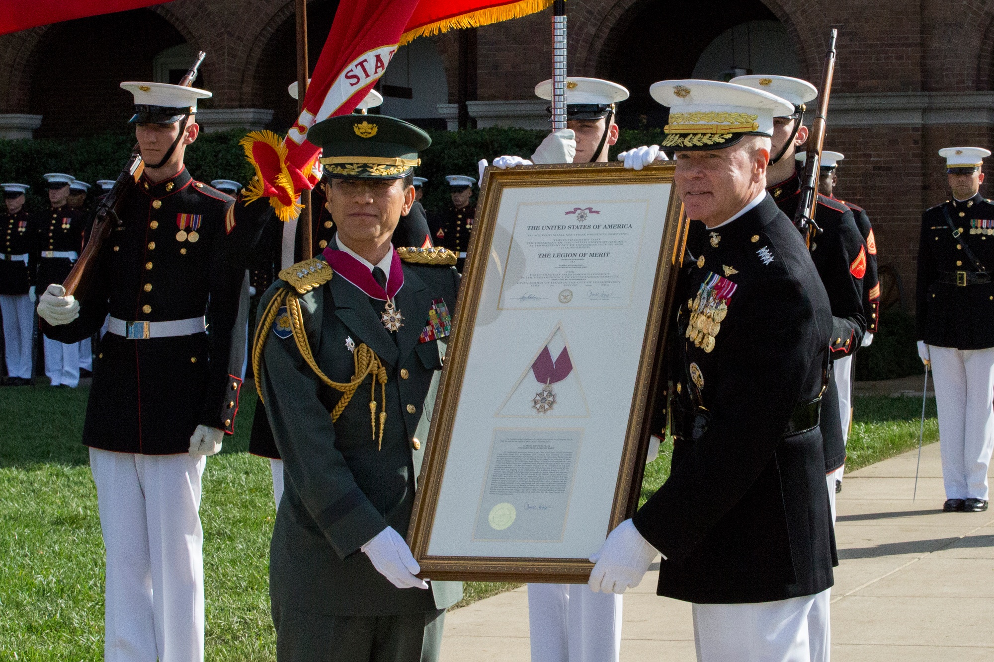 General Amos Dress Blues