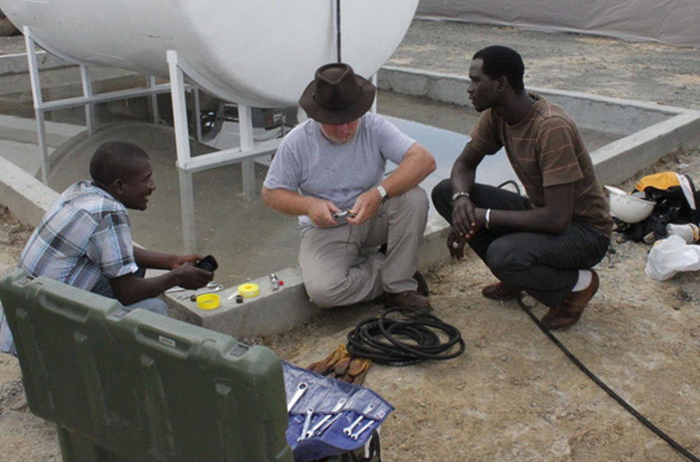 DVIDS - News - DLA Energy upgrades fuel storage at Monrovia Medical Unit