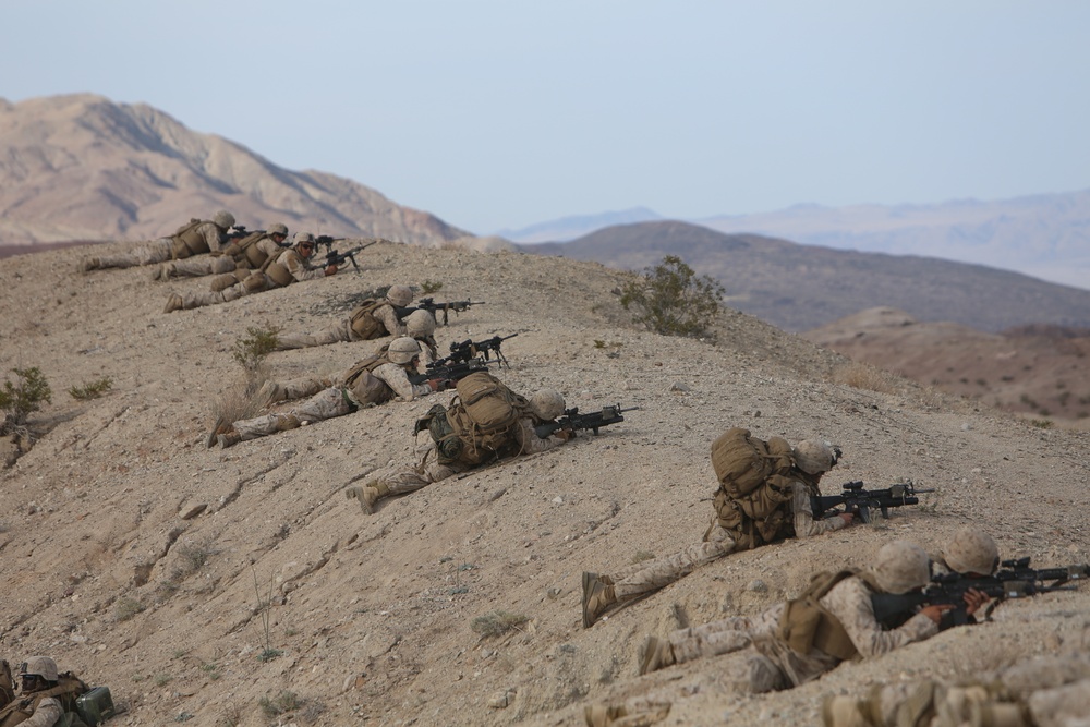 DVIDS - News - Marines of 3/7 attack Aerial Assault Course