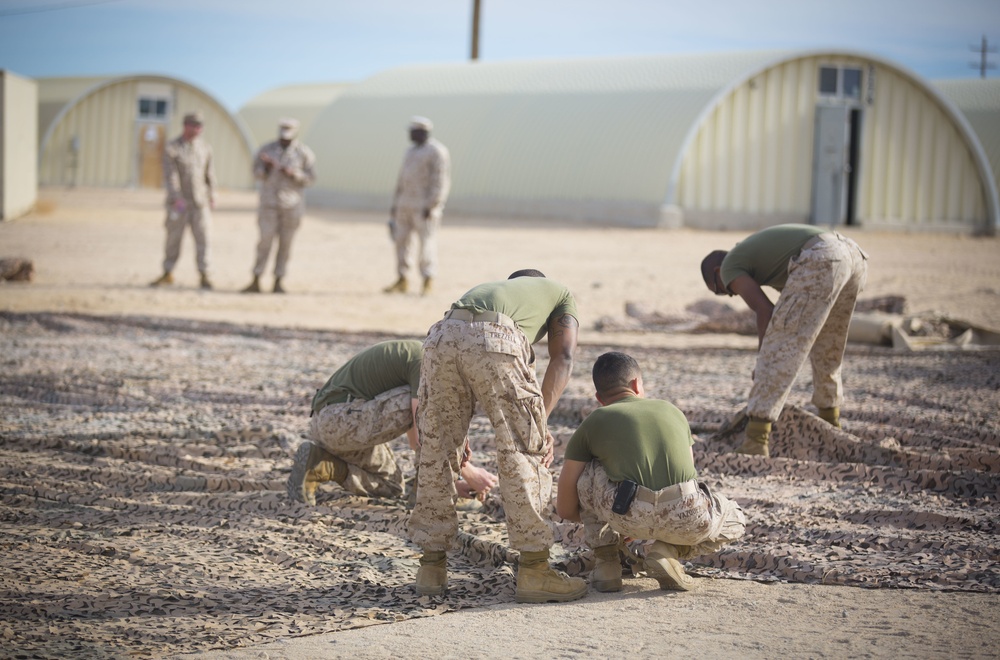 DVIDS - Images - Building the FSCC for the SPMAGTF 2015 [Image 2 of 8]