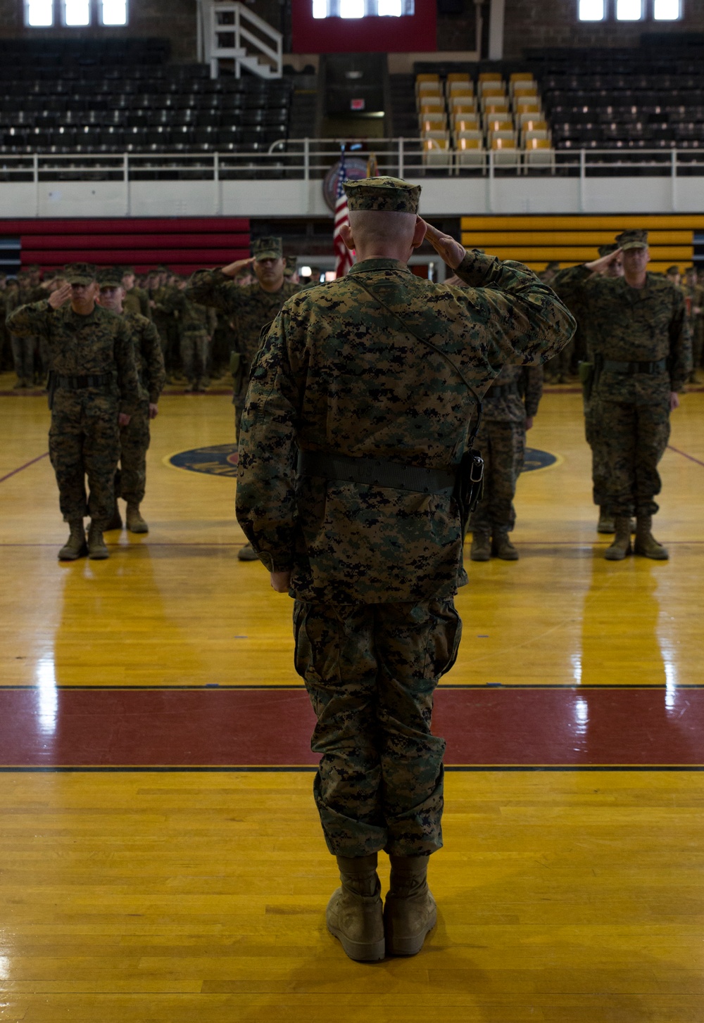 DVIDS - Images - 1/6 receives new battalion sergeant major [Image 2 of 3]