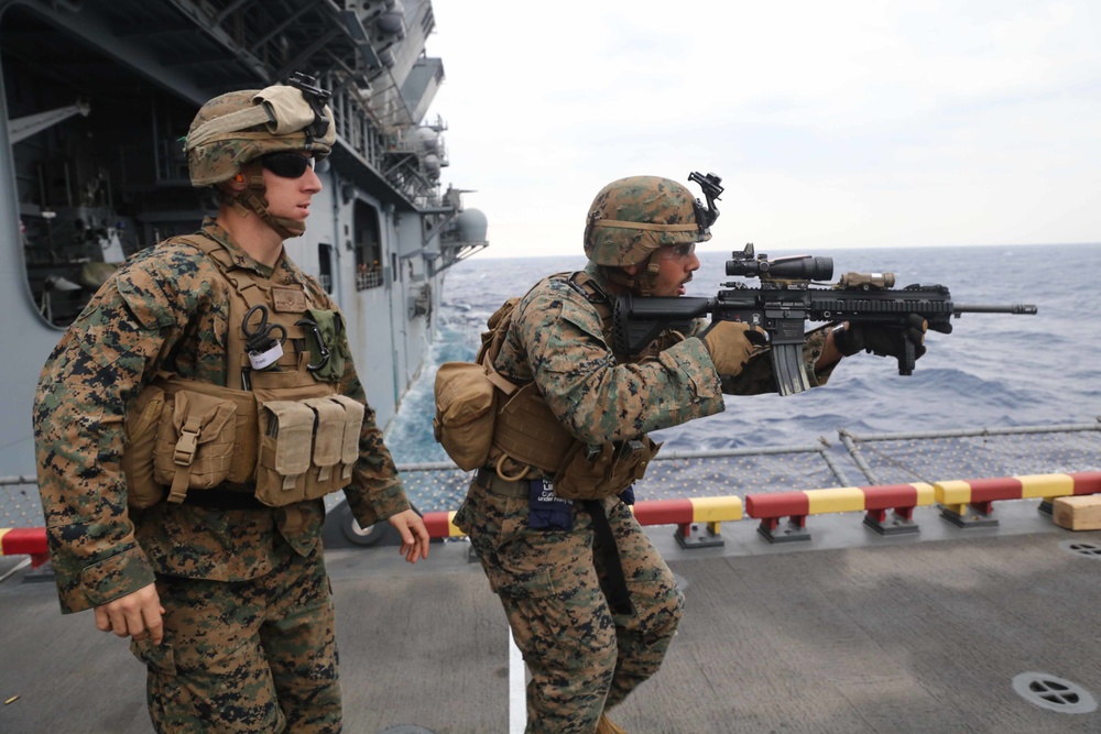 DVIDS - Images - 11th MEU conducts deck shoot [Image 1 of 5]